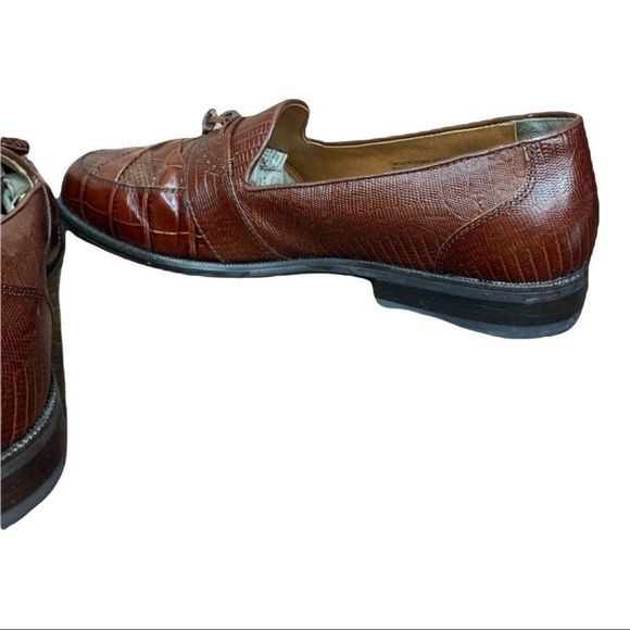 Stacy Adams | Shoes | Sz3 Stacy Adams Brown Tassel Slip On Shoes | Poshmark